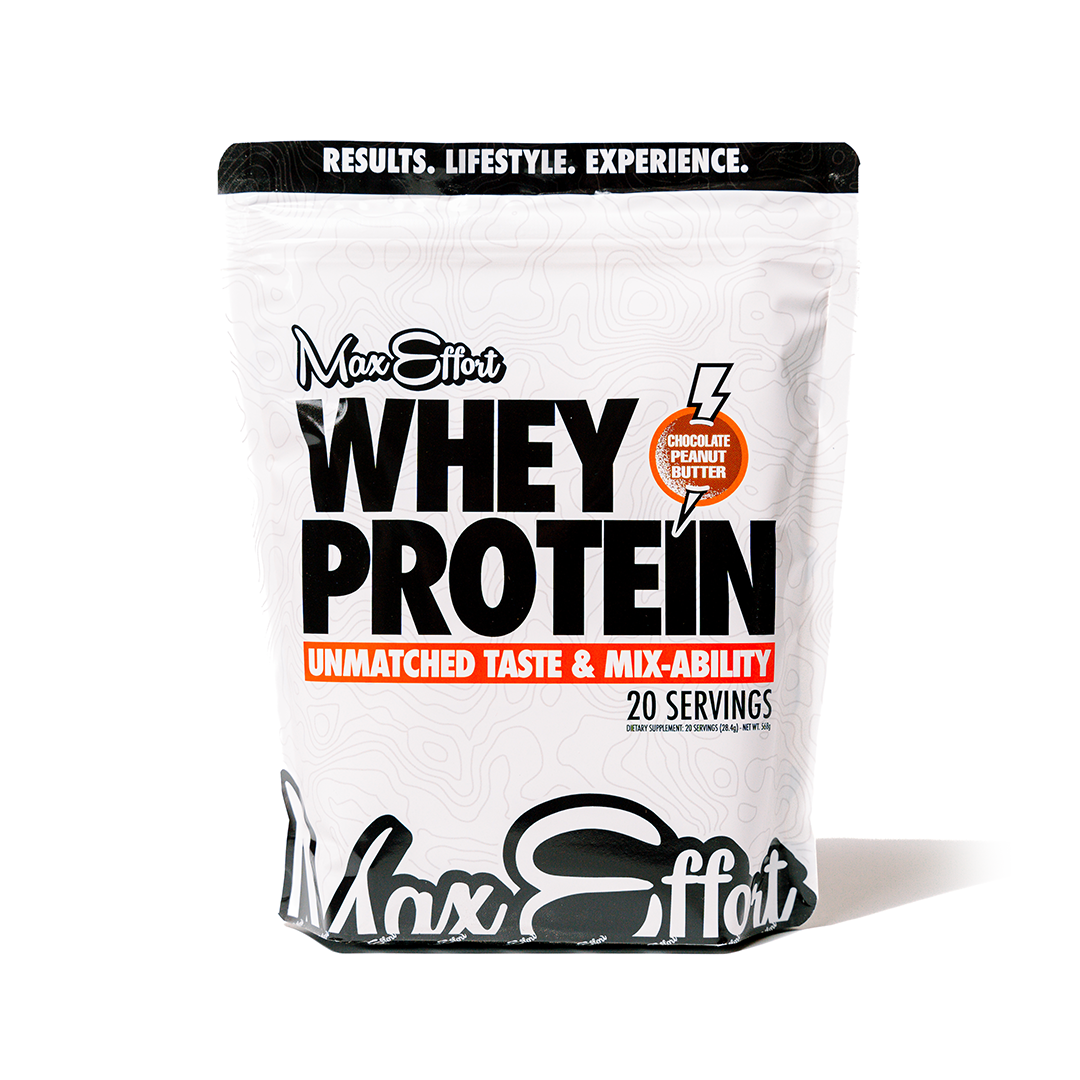 Whey Protein 💪🏼 – Max Effort Muscle