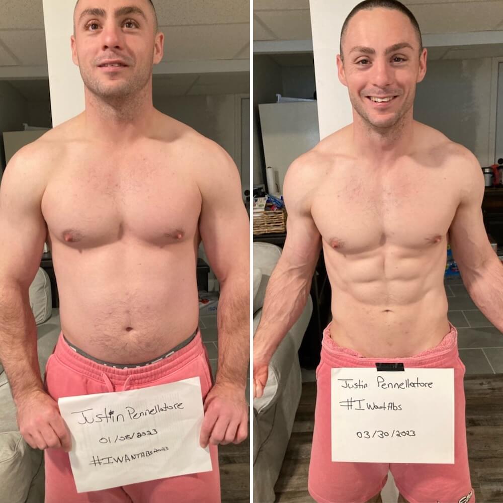 Dropped 22, kicking bad habits, and getting bricked up abs! w/ Justin ...