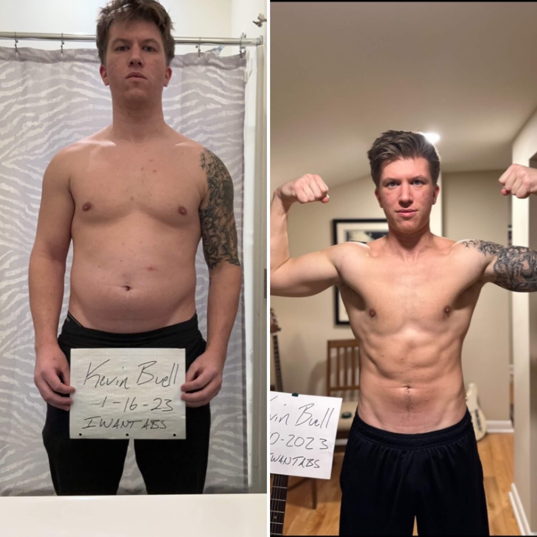 Starting a new job, every day gym going, and losing 21 lbs w/ Kevin B ...