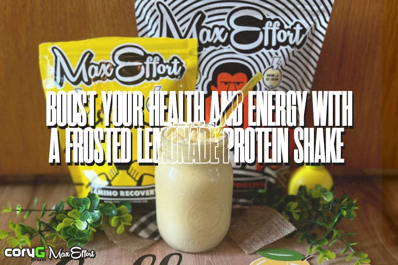 Boost Your Health and Energy with a Frosted Lemonade Protein Shake w ...