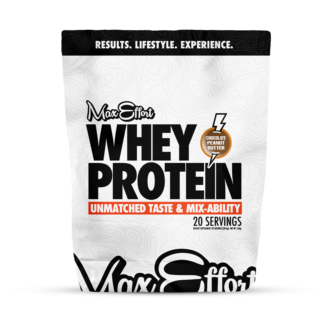 WHEY PROTEIN 💪🏼 – Max Effort Muscle